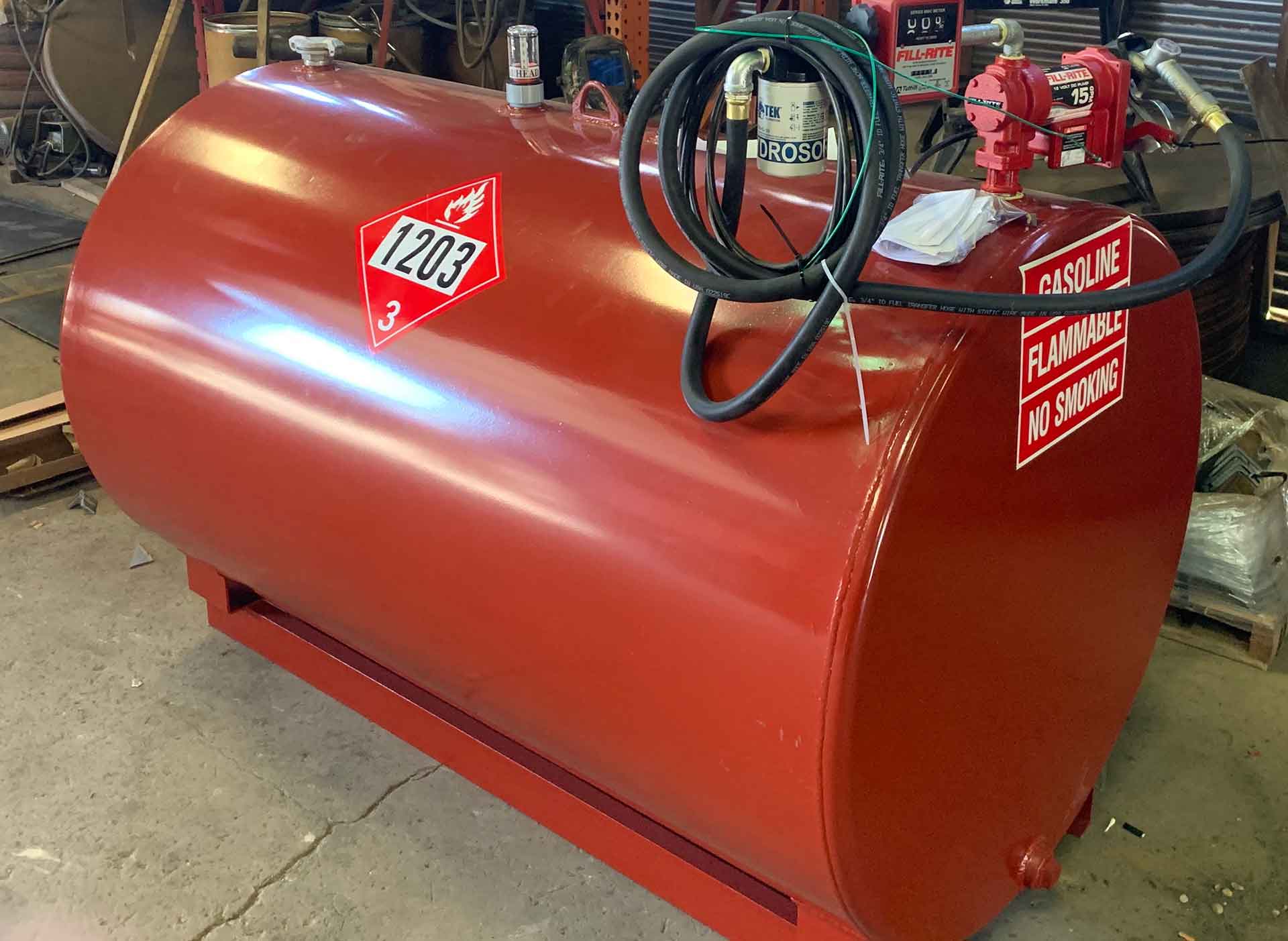 Fuel Tank Fabrication, Installation & Logistics